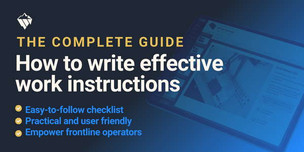 Download: How To Write Effective Work Instructions by Pico MES